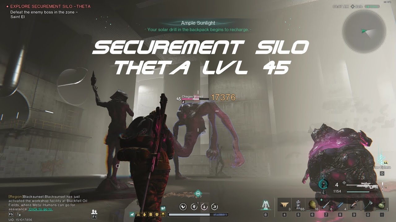 Once Human: Securement Silo Theta lvl 45, Sniper gameplay - YouTube