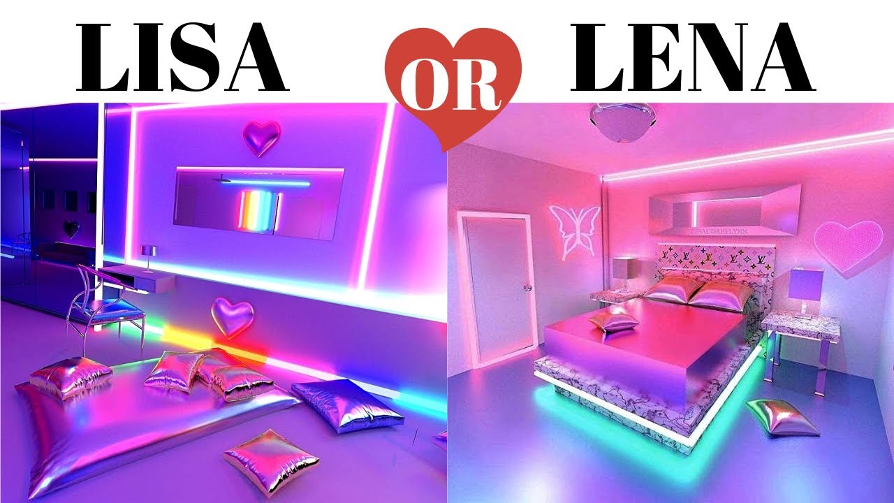 LISA OR LENA 💖 [Room Design] - YouTube