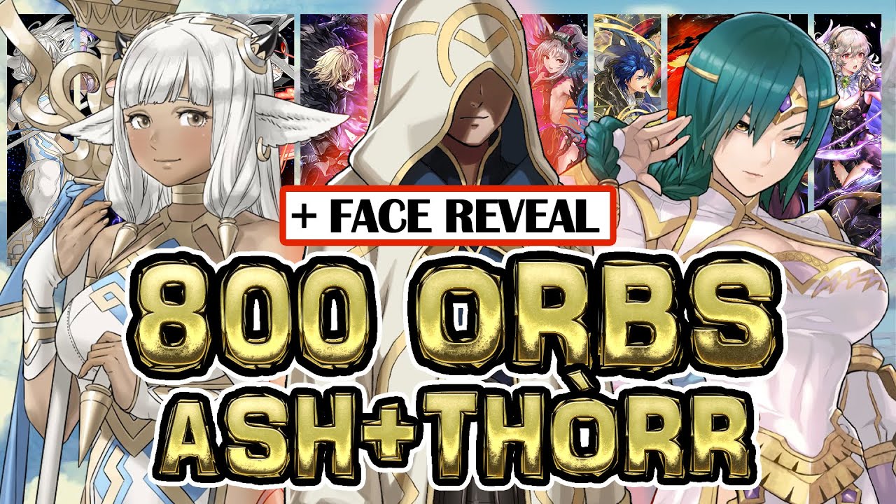 FACE REVEAL ö_ö | 800 Orbs Mythic Ash + Thórr Q&A Fire Emblem Heroes ...