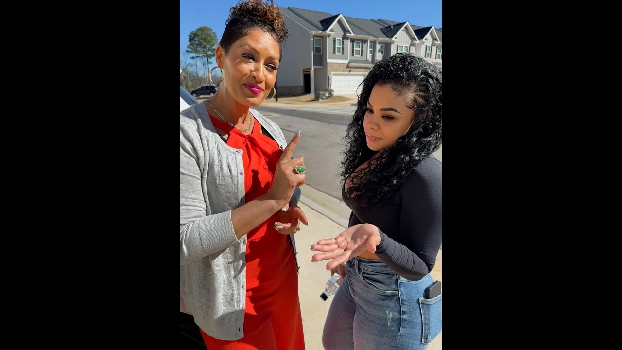 When Zashery ask Angelina can she stay with her for a while - YouTube