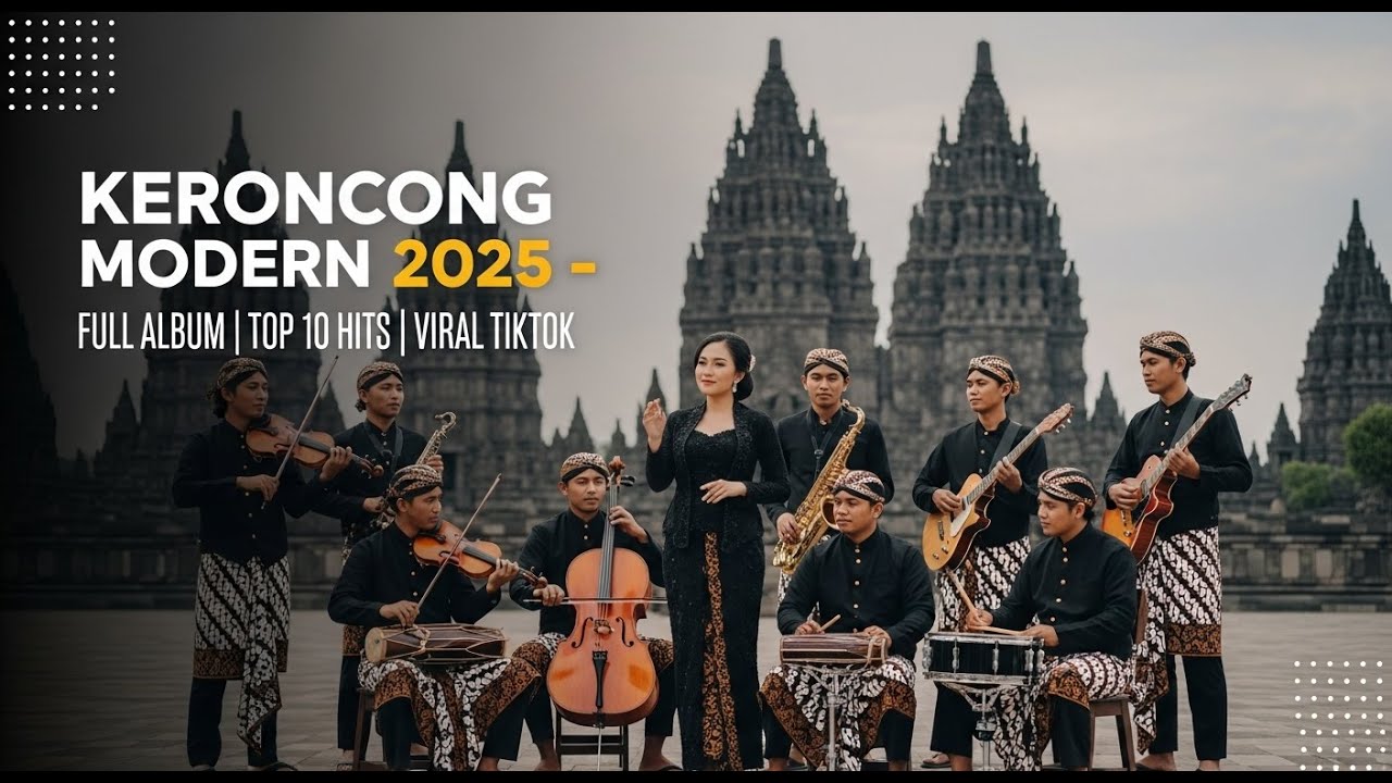KOMPILASI FULL ALBUM KERONCONG MODERN 2025 || NEW CRM MUSIC KERONCONG ...