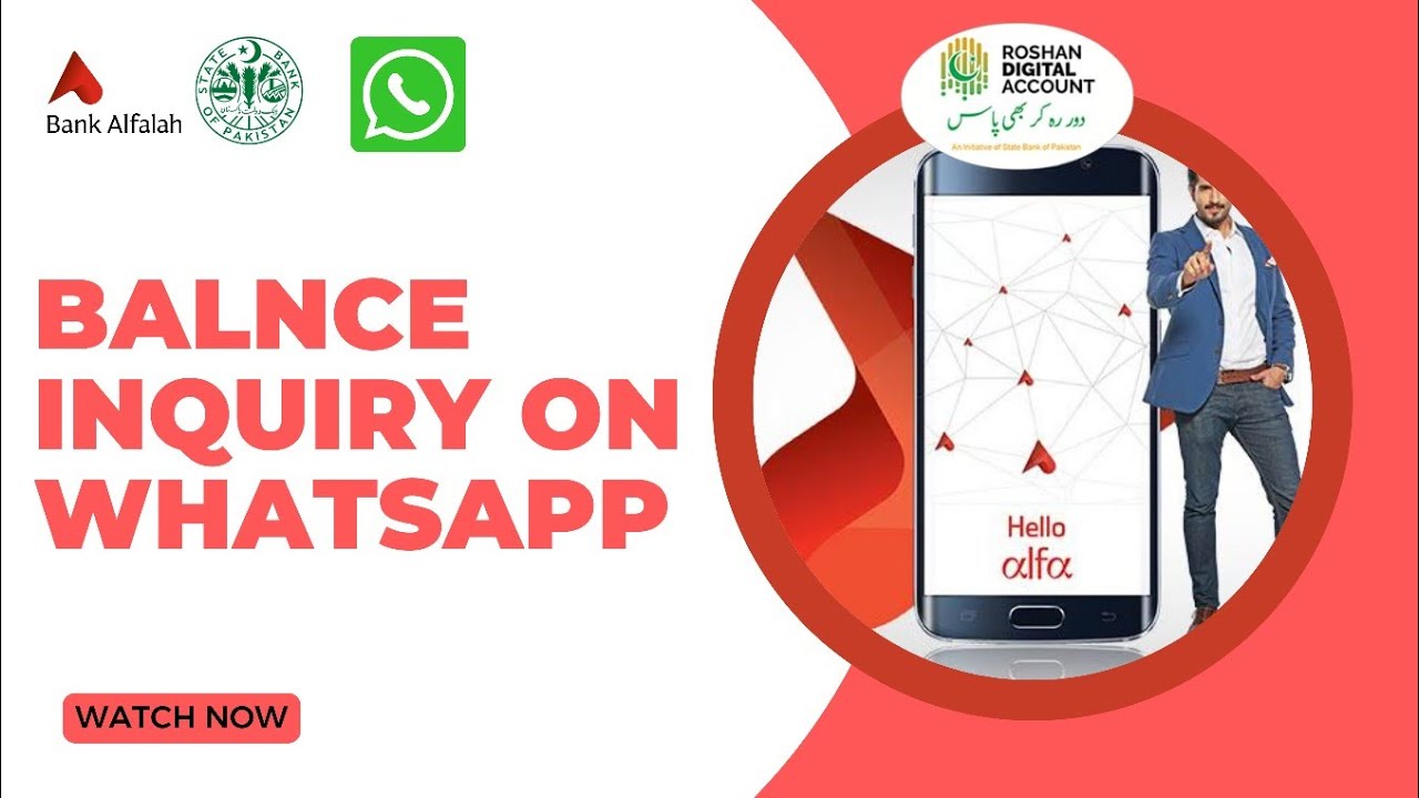 Balance Inquiry on Whatsapp For Bank Alfalah Accounts | Bank Alfalah ...