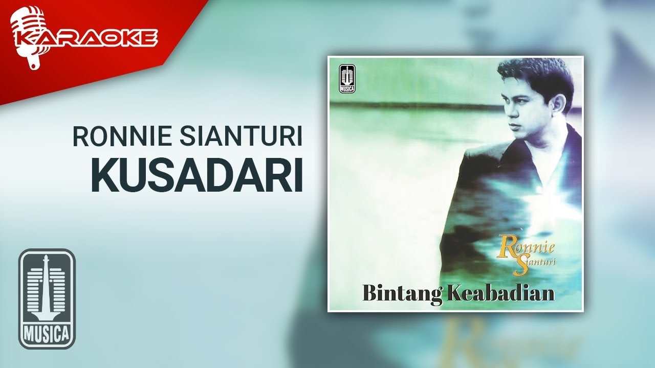 Ronnie Sianturi - Kusadari (Official Karaoke Video) - YouTube