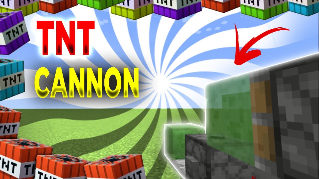 How To Make Redstone TNT Cannon in Minecraft - YouTube