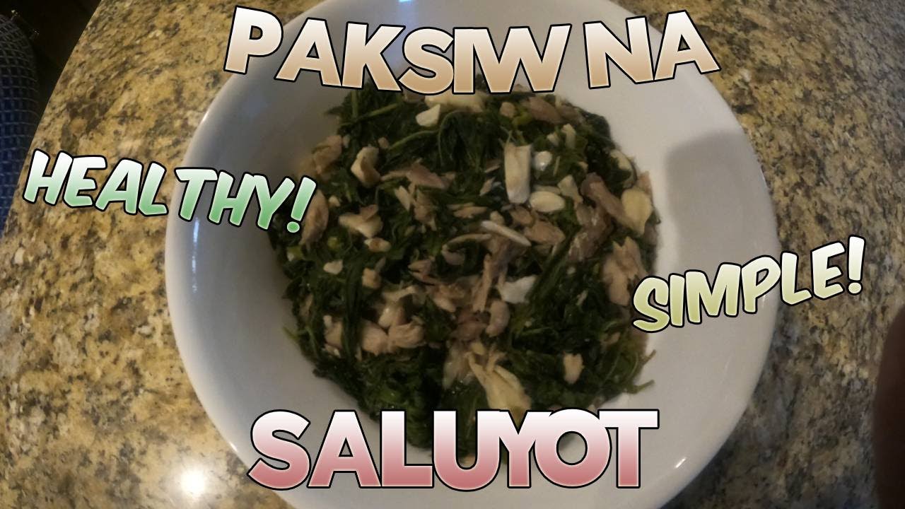How to cook a healthy and simple paksiw na saluyot! | The Filipino ...