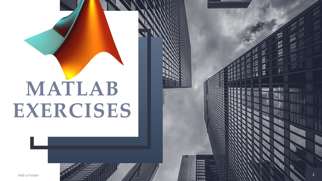 Matlab Exercises Using Script File And Function File Youtube 8605
