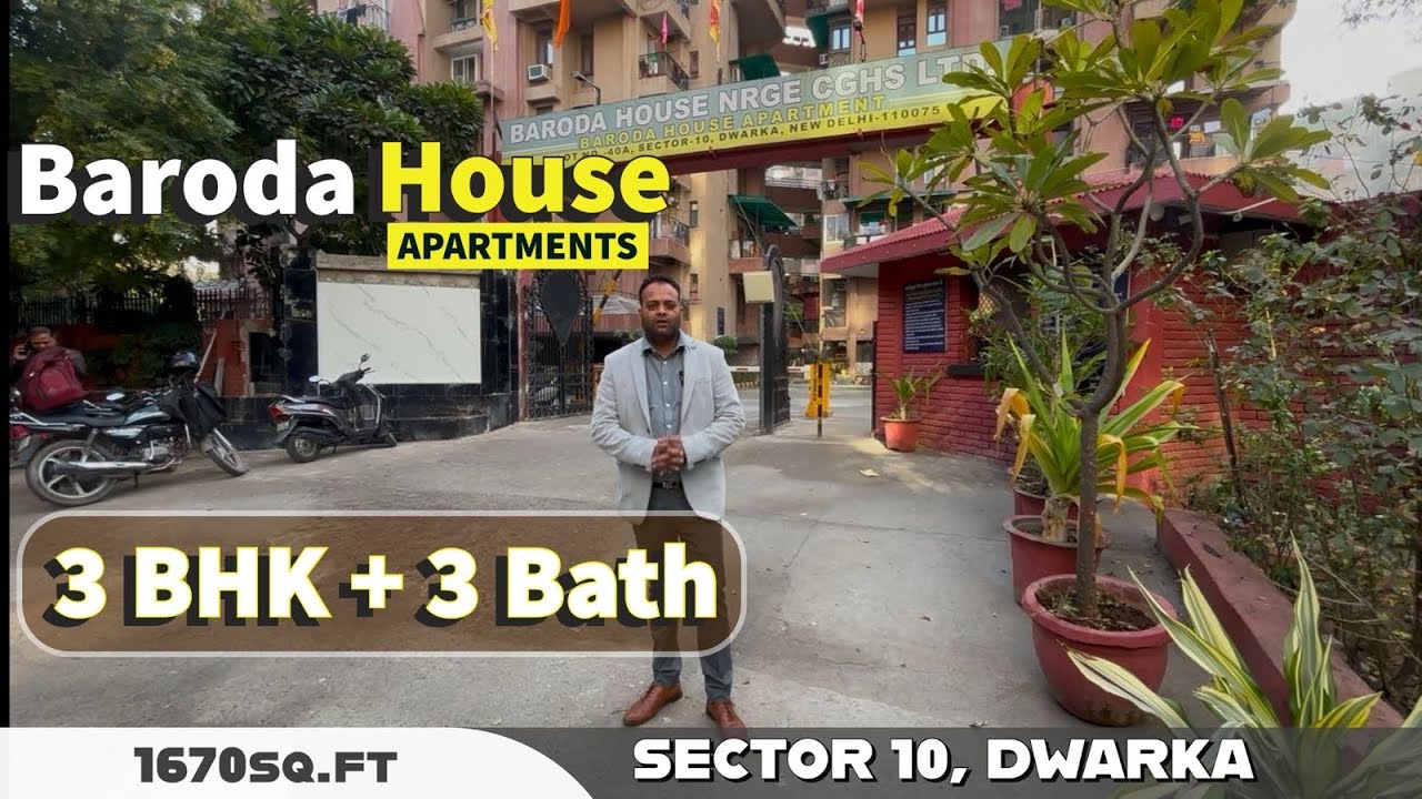 Baroda House Apartments 3 BHK + 3 Bath Furnished Apartment in Sector 10 ...