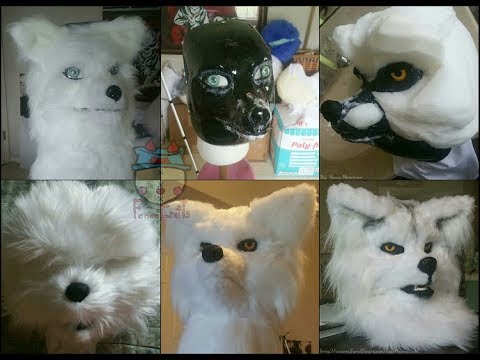 Fursuit Challenge - "Spirit Halloween" Mask Refurb - YouTube