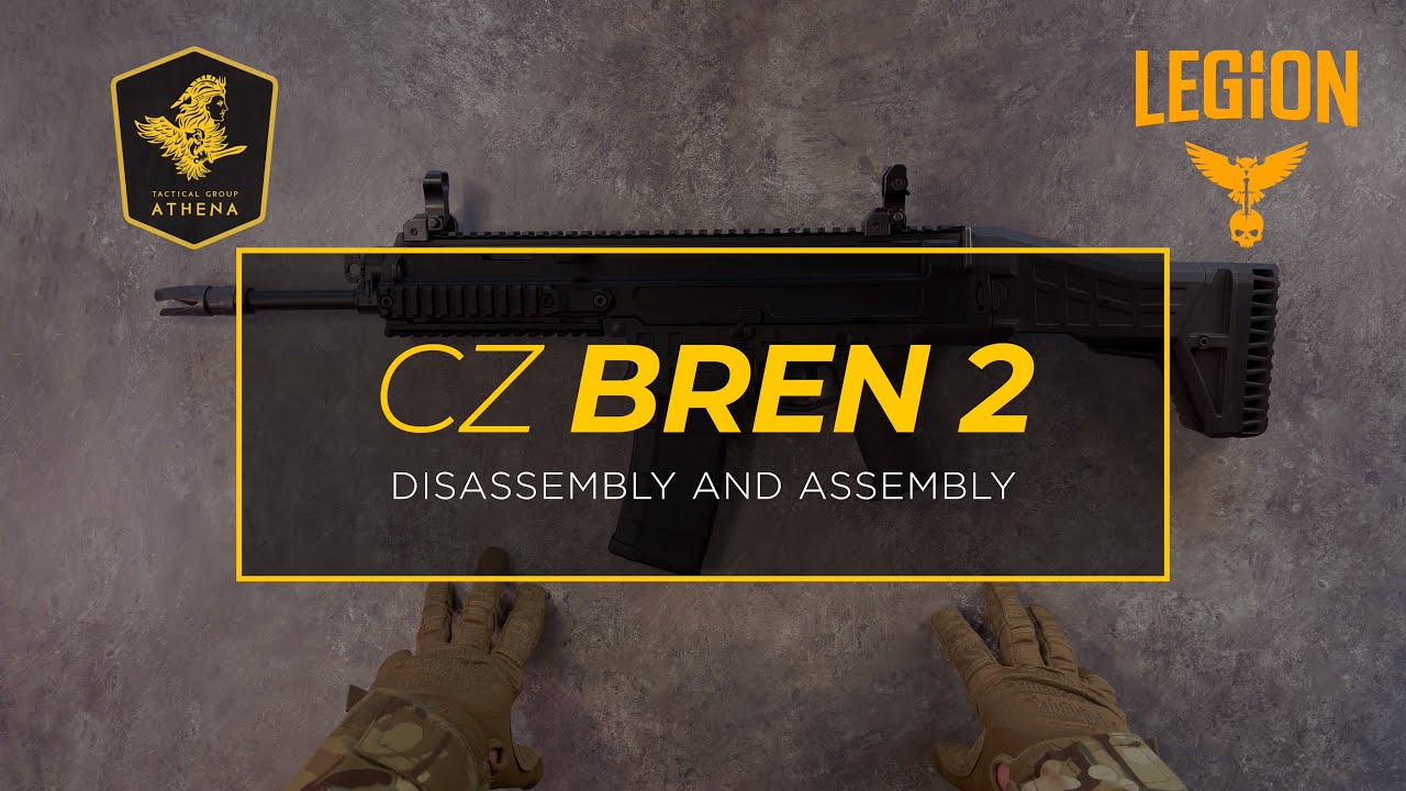 Disassembly and assembly CZ BREN 2 - YouTube