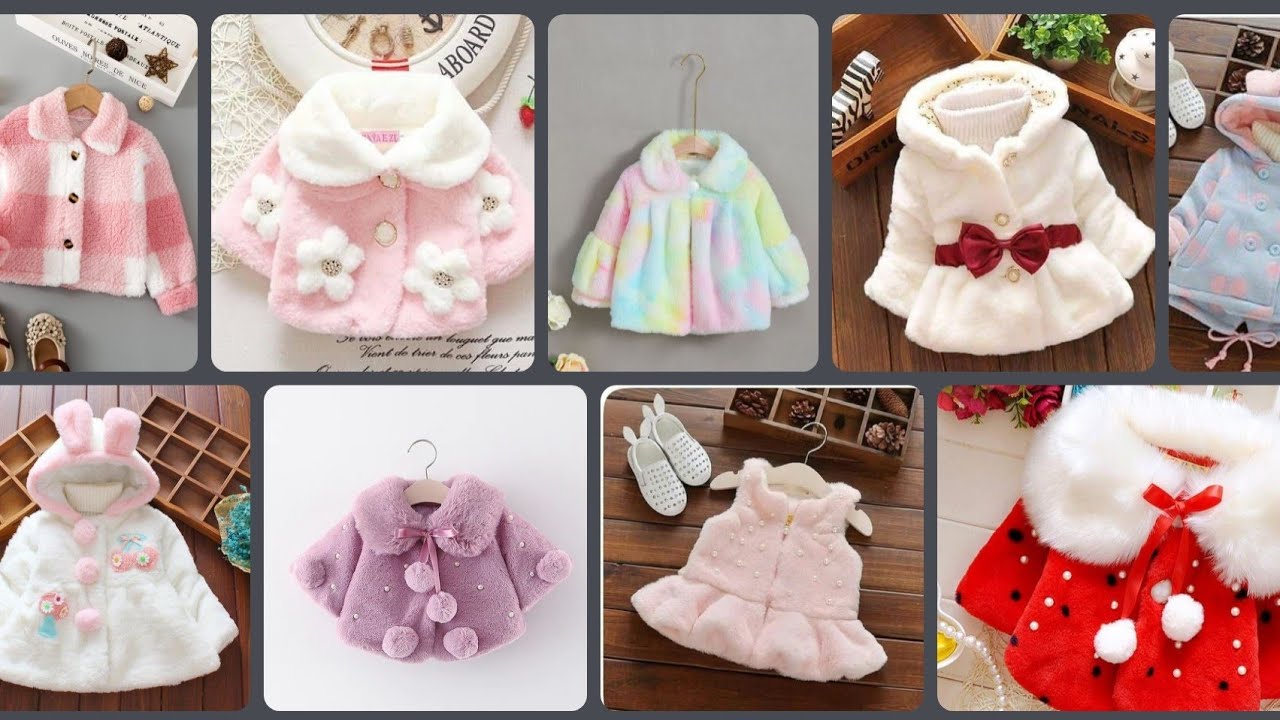 Baby girls coat design/ winter collection/ beautiful coats - YouTube