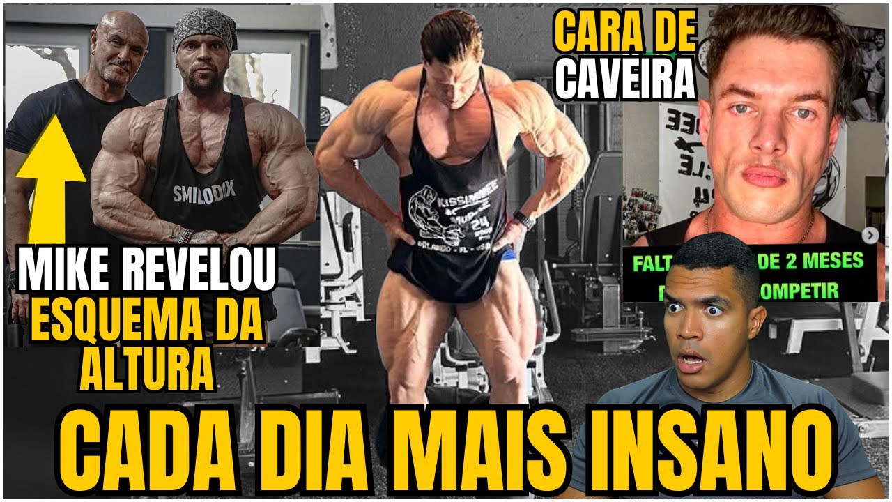 CAIKE MOSTRA PERNA 3D MUITO INSANA + MIKE REVELOU COMO ELE GANHOU TANTA ...