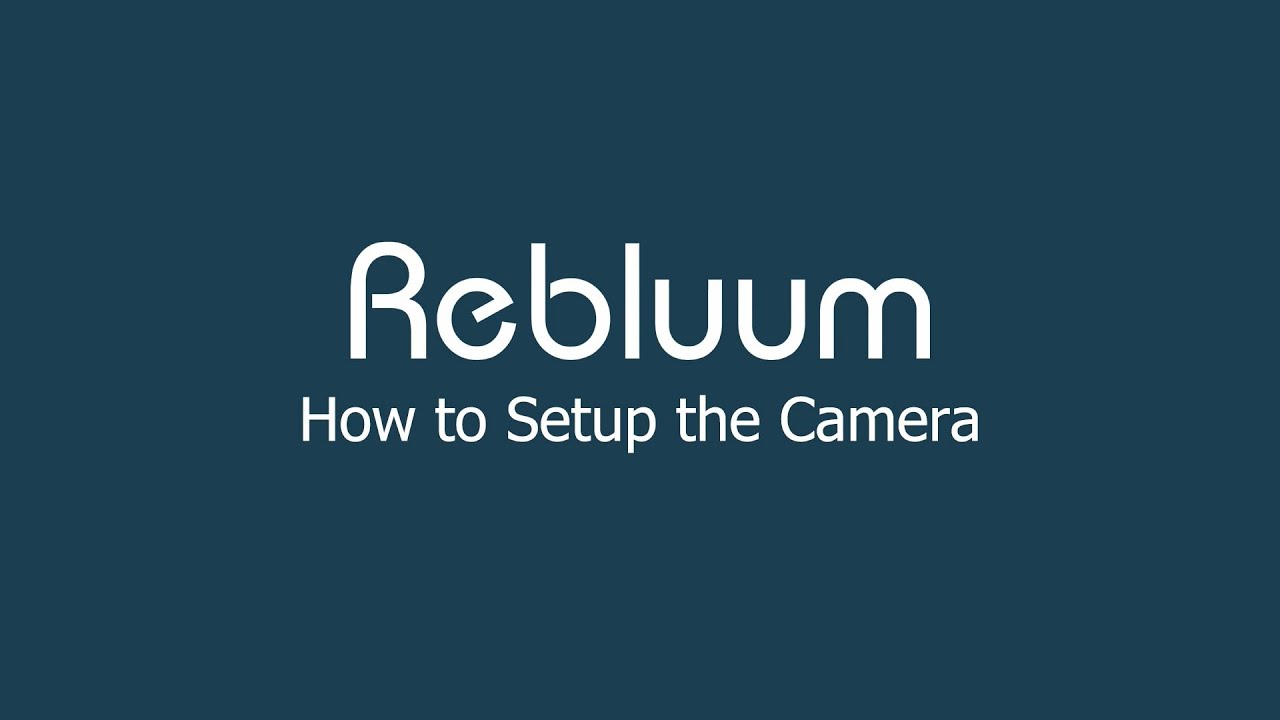 How to Setup the Camera - YouTube