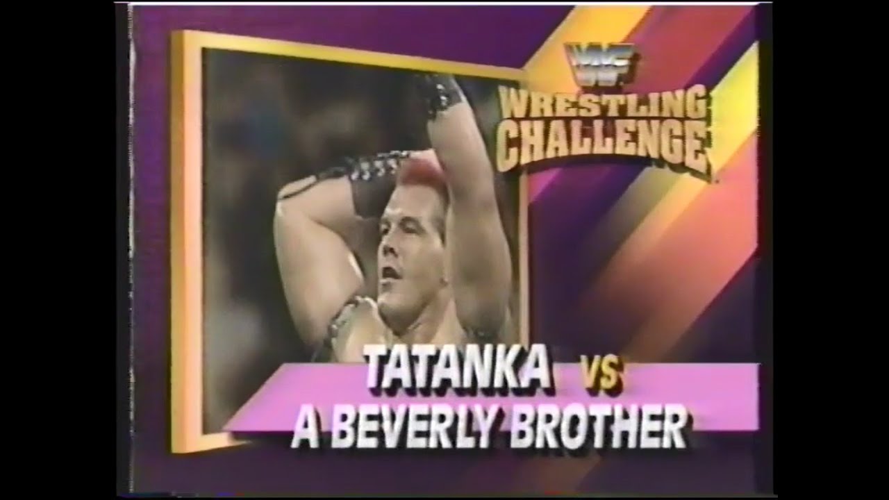 Tatanka vs Blake Beverly Wrestling Challenge Nov 8th, 1992 - YouTube