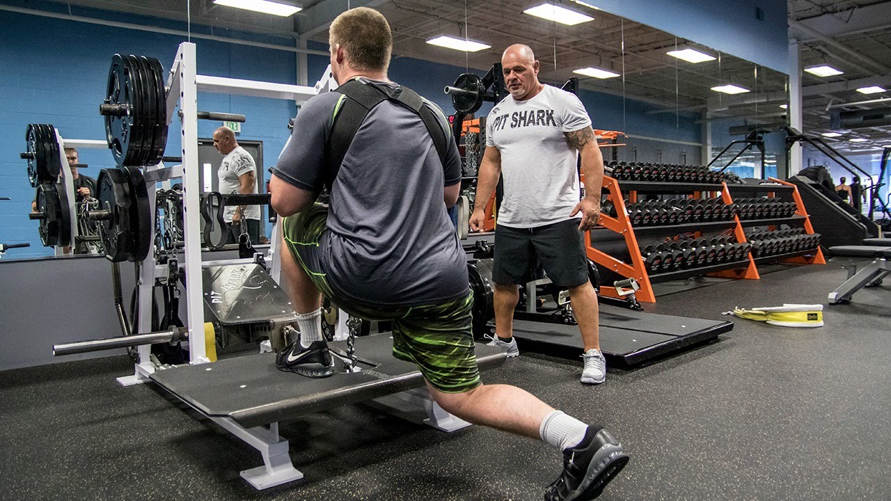 Pit Shark Short Frame Reverse Lunge - YouTube