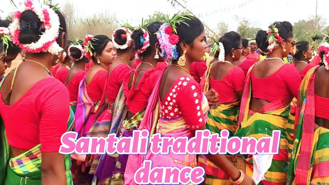 Santali traditional dance// Santali culture//chaibasa - YouTube