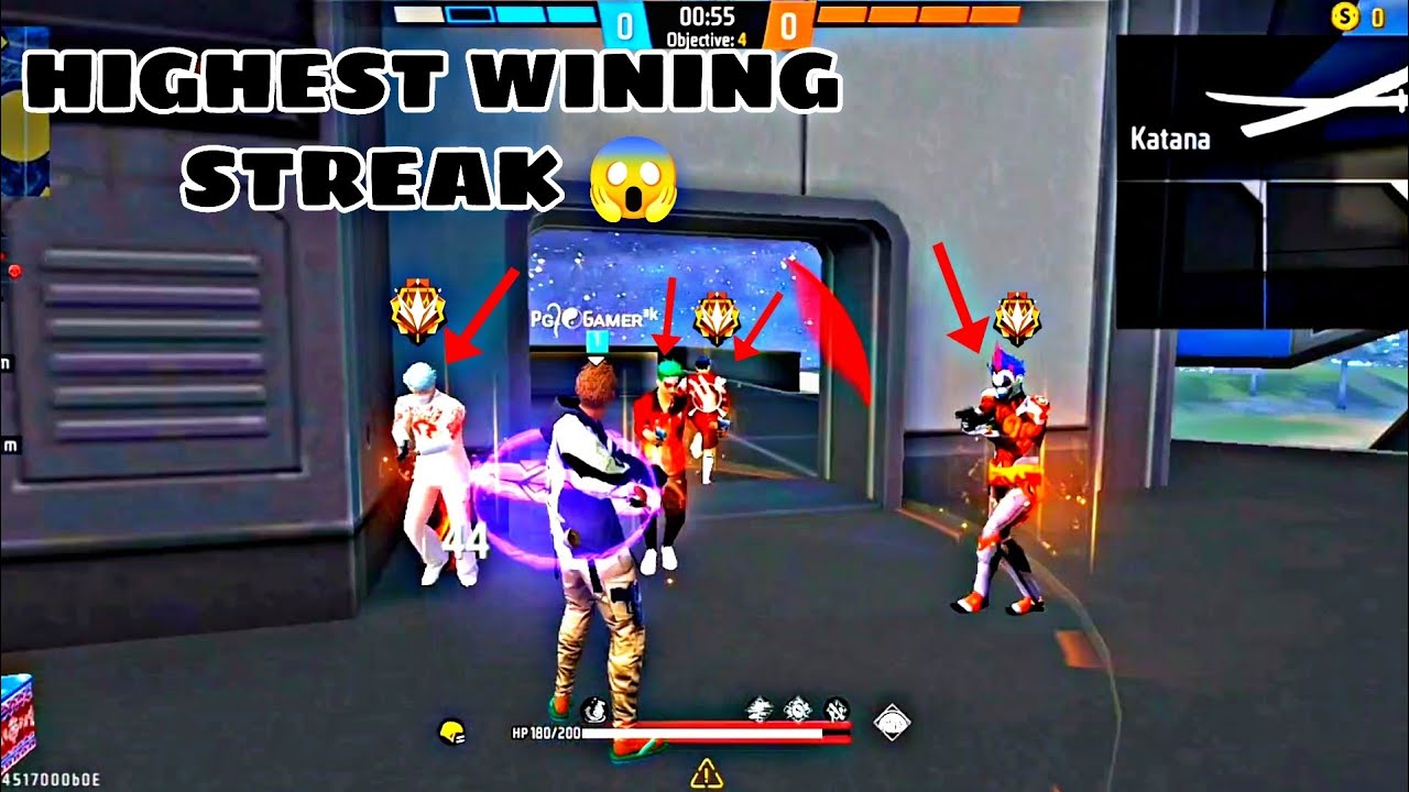 Highest Winning Streak In Free Fire 😱🔥 Garena Free Fire @classyfreefire ...