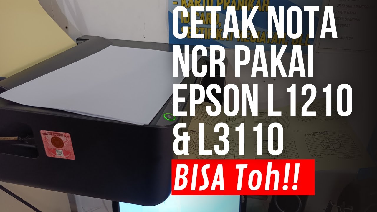 PRINTER YANG COCOK BUAT USAHA PERCETAKAN PEMULA | CETAK NOTA NCR ...