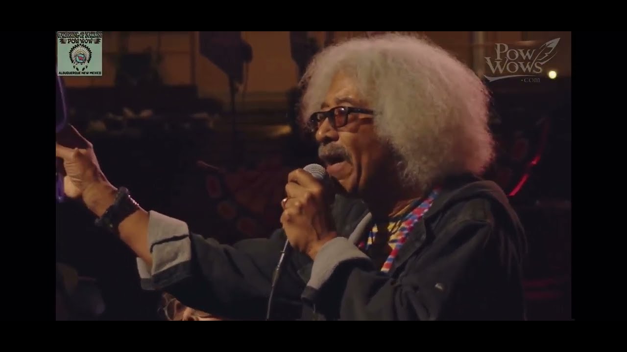 2024 Gathering of Nations: Derek Mathews intertribal family meeting mirror speech - YouTube