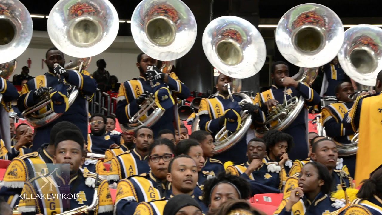 Celebration Bowl (NCA&T v.s. ASU) - Tuba Battle - 2015 - YouTube