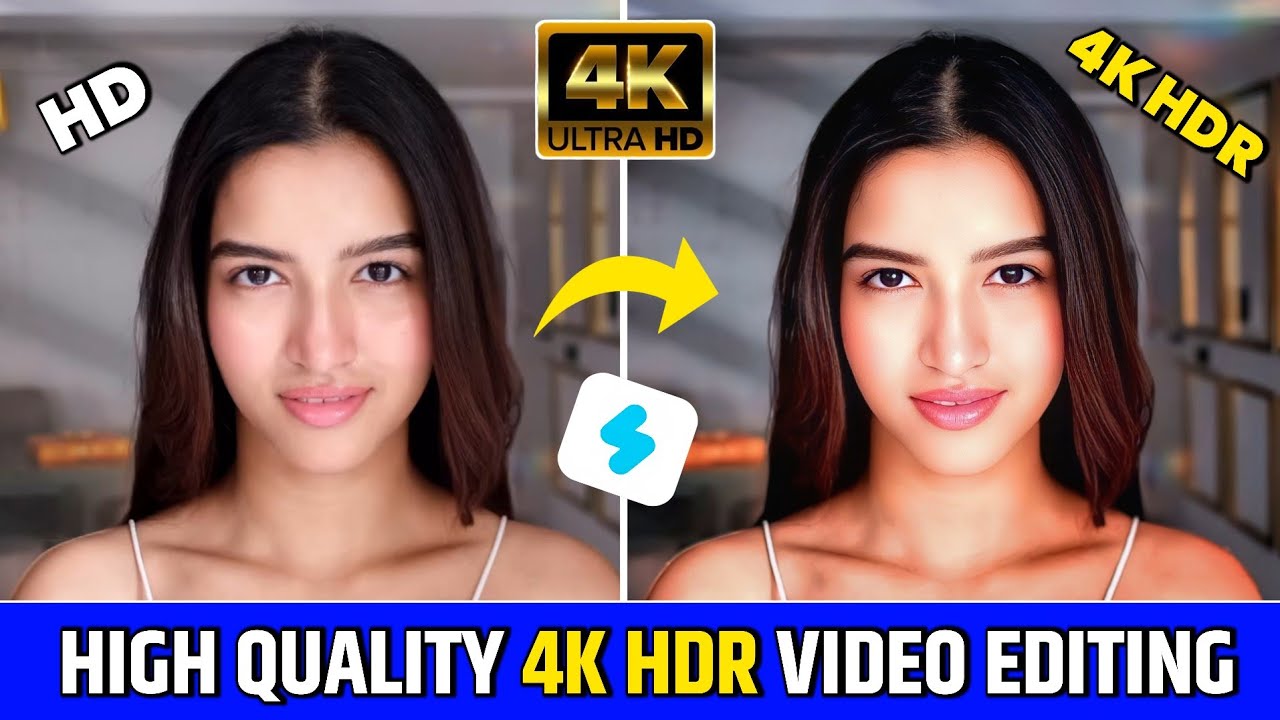 High quality 4k Video editing | Video ki quality kaise badhaye - YouTube