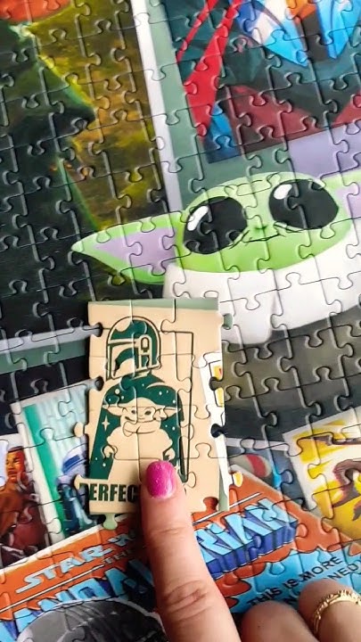 The Mandalorian Star Wars Baby Yoda Jigsaw Puzzle #starwars - YouTube