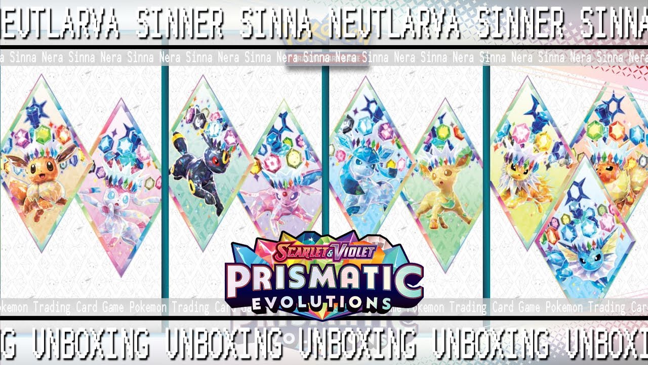 Mini Unboxing: Prismatic Evolutions Poster Collection - YouTube
