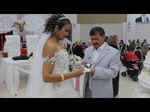 Çan Nadir Pazarbaşı Düğün Salonu Naima Hüseyin Direk Düğün Pastası Merasimi.
