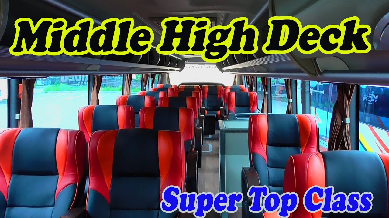 Joss..!! Bus Terbaru Middle High Deck ROSALIA INDAH | super top class ...