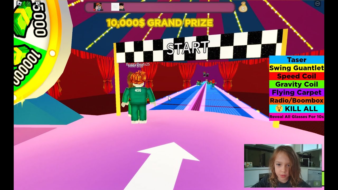 It yeeted me! Roblox "Glass Bridge" game play - YouTube