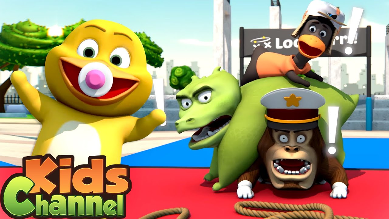 Gob and Friends -Tug of War | Funny Cartoon Shows | Kids Comedy Stories ...