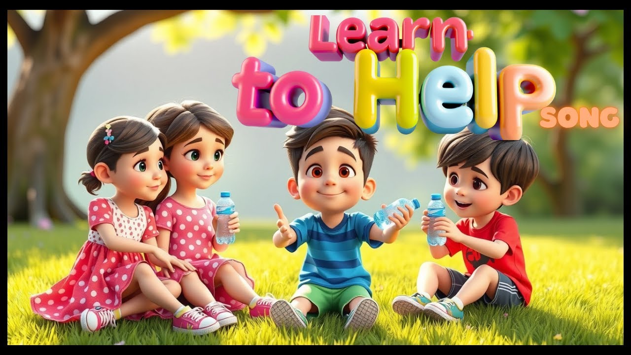 Helping Is Good | Kids Song About Helping Others | Moral rhymes for ...