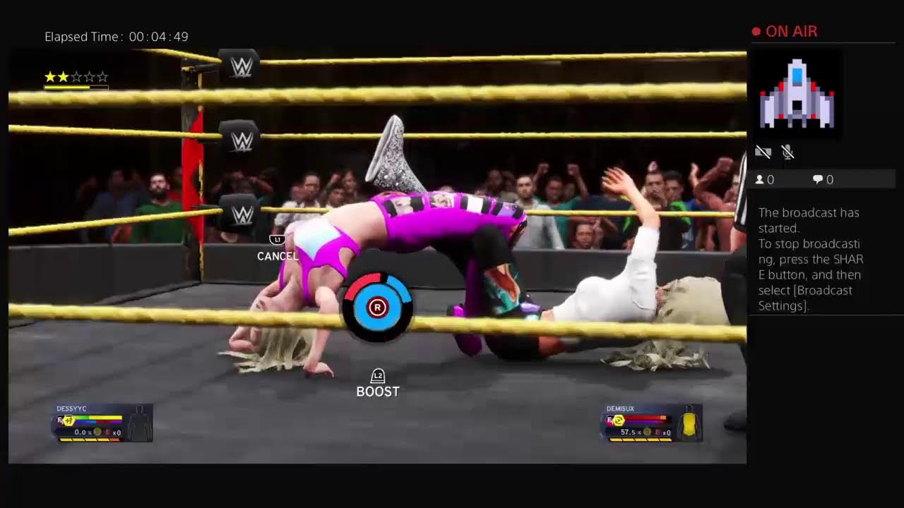 WWE 2K20 Dessyyc vs. Demisux - YouTube