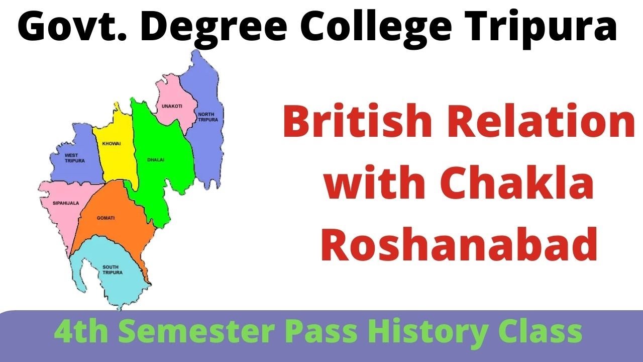 British Relation with Chakla Roshanabad || Govt. Degree College Class ...
