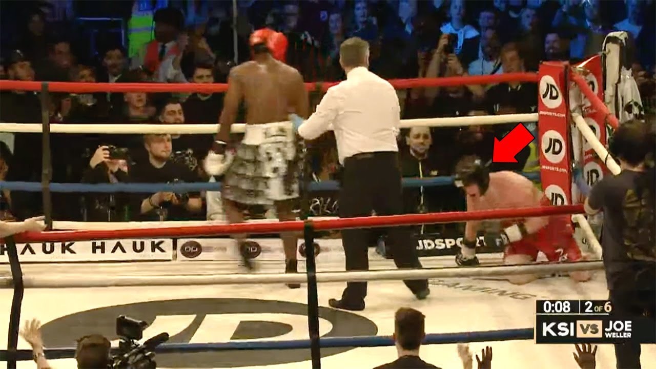 KSI vs Joe Weller (FULL FIGHT HIGHLIGHTS!) - YouTube