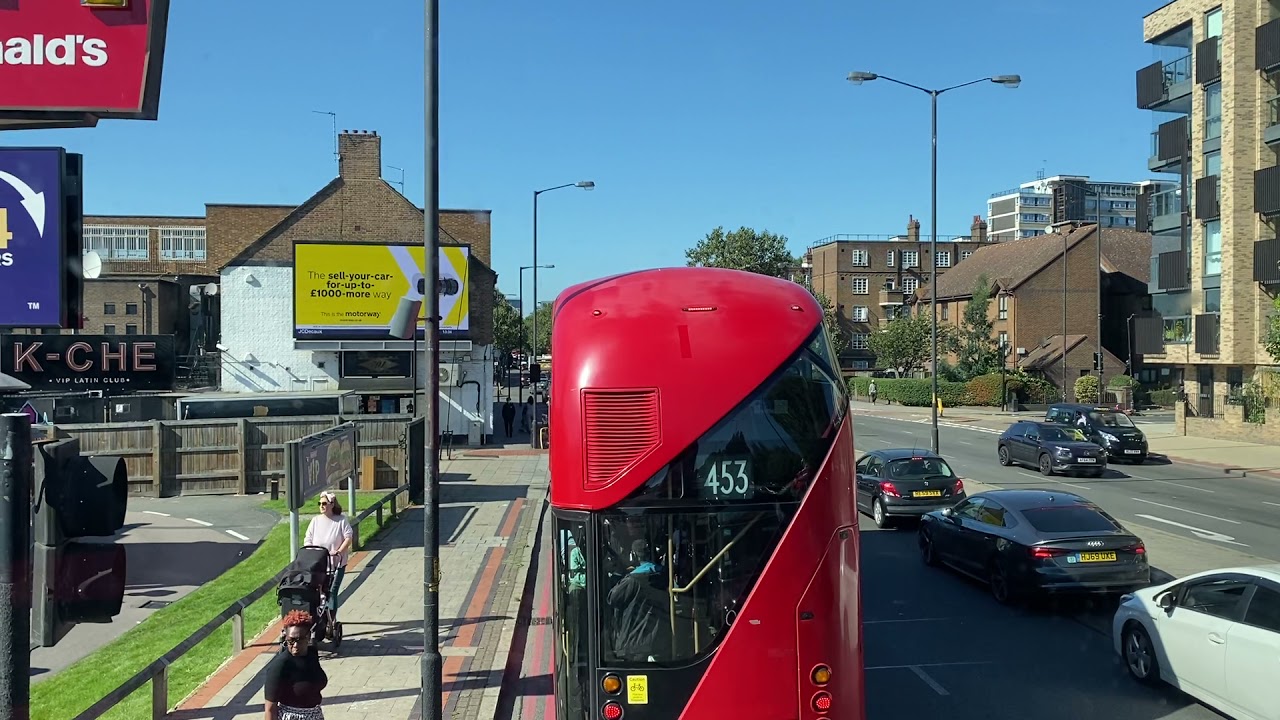 London Bus Ride 🇬🇧 21 Route New cross bus Garage to Newington Green pls ...