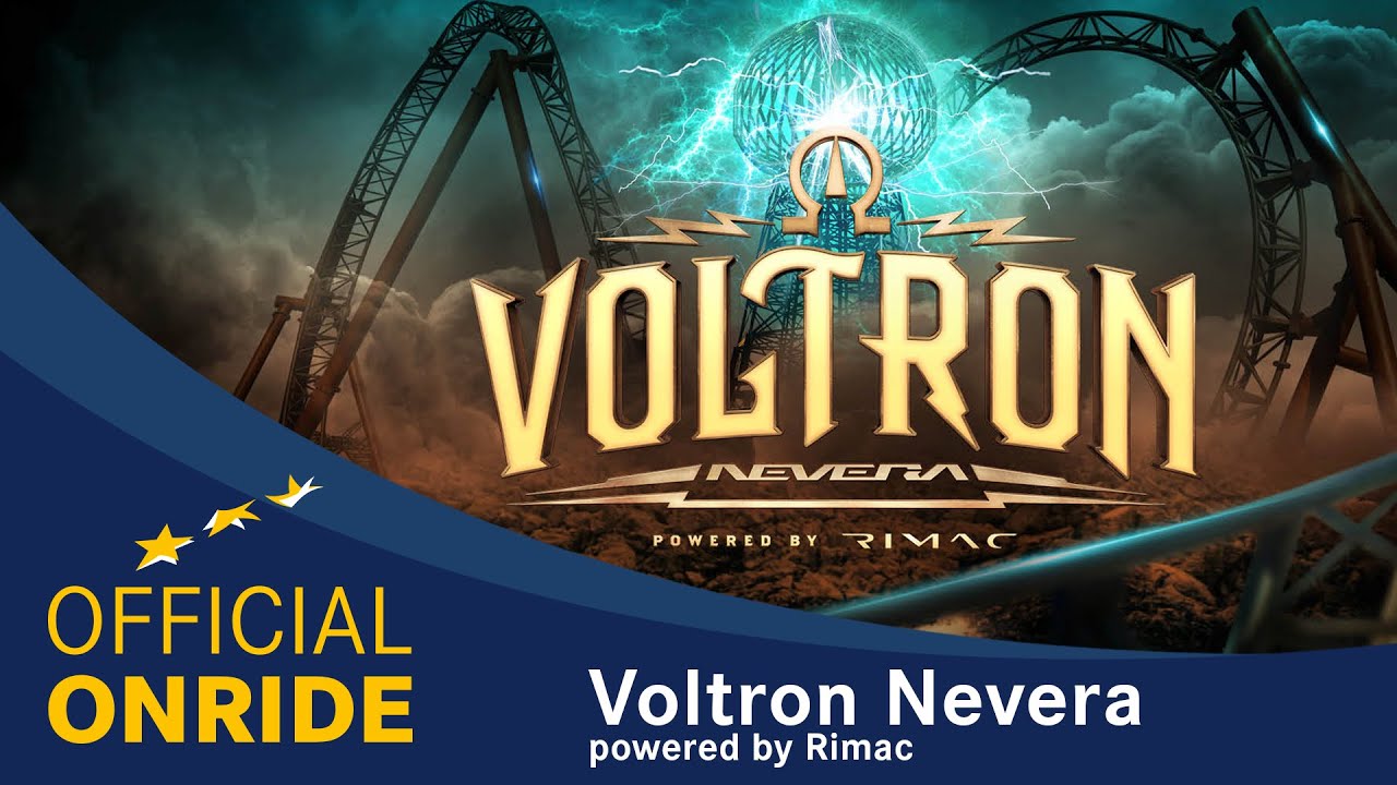 1st Official POV Onride - Voltron Nevera powered by Rimac @ Europa-Park ...