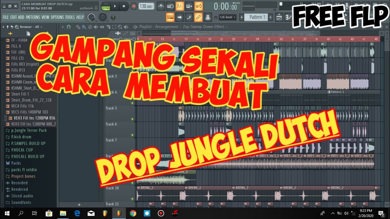 CARA MEMBUAT DROP DUTCH - YouTube