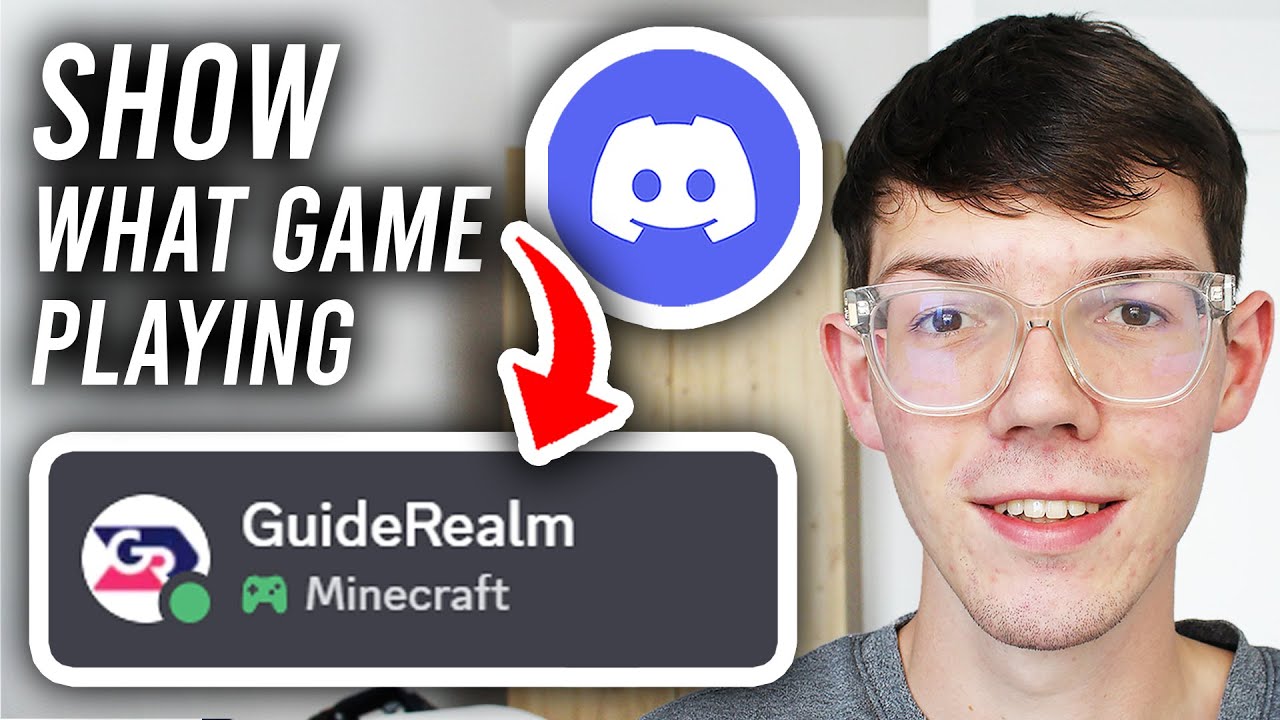 How To Show What Games You're Playing On Discord - Step By Step - YouTube