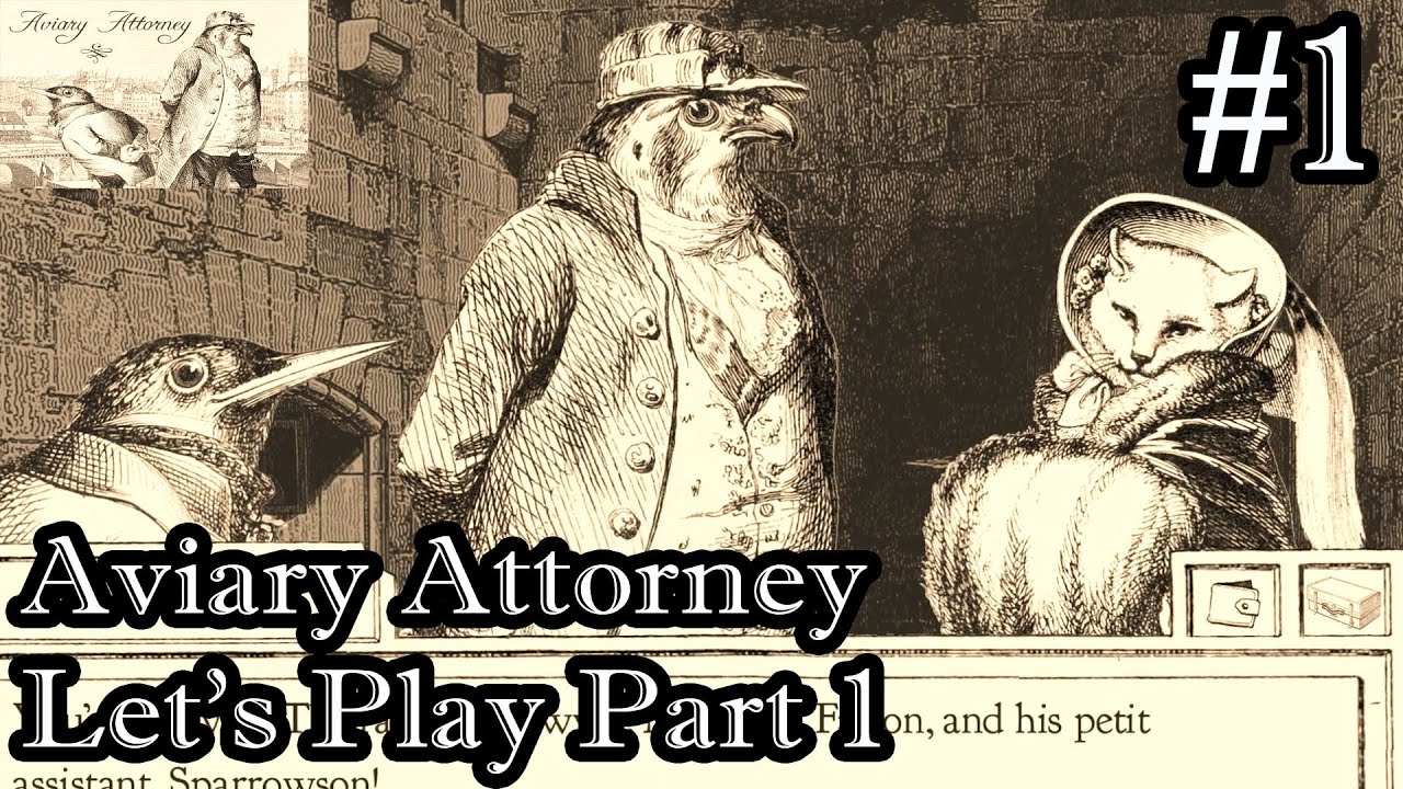 Aviary Attorney Let's Play Walkthrough Part 1 - Jayjay Falcon And ...