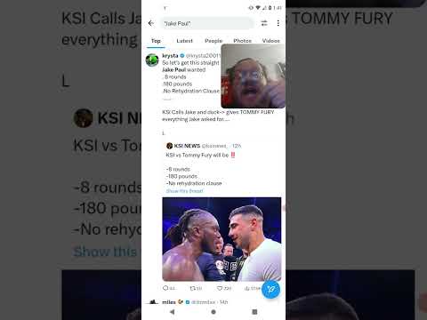 KSI Is So Scared Of Jake Paul - YouTube