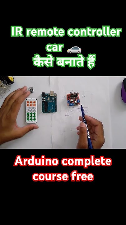 IR remote controller car #arduino#arduinoprojects#diyelectronics#shortsvideo#youtubeshorts - YouTube