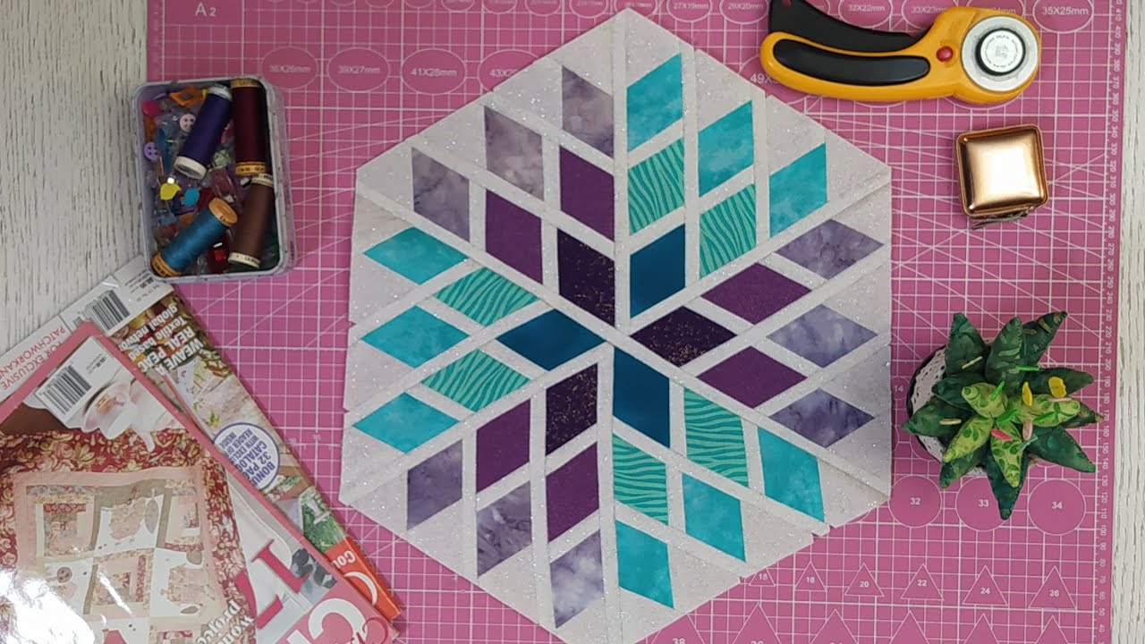 Patchwork tutorial: how to sew a complicated block in a very simple way ...