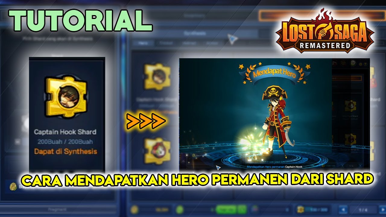 Cara Mendapatkan Hero Permanen dari Shard - Lost Saga Remastered - YouTube