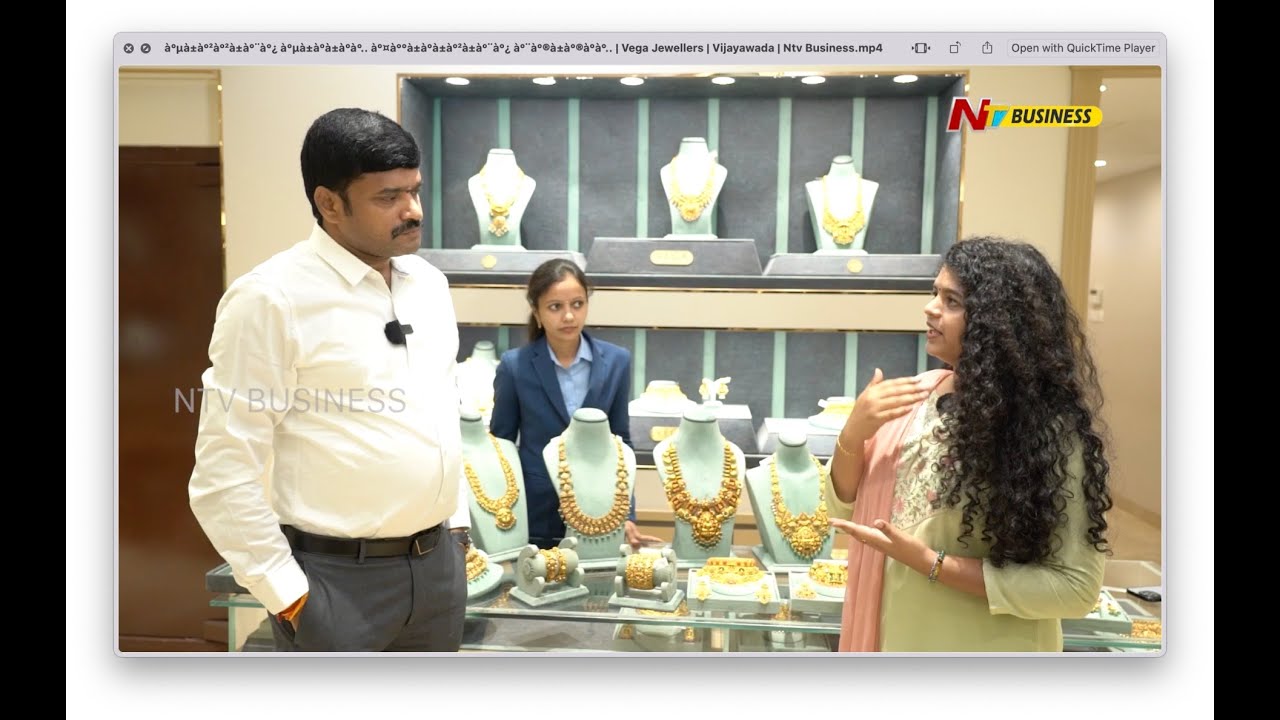 🌟 Exclusive Interview with Vega Jewellers MD - Vanama Naveen Kumar on NTV TV Channel! 💎 - YouTube