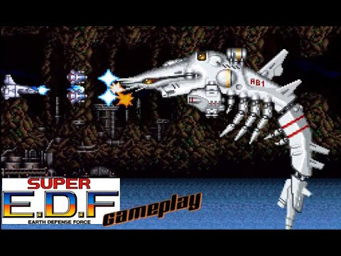 Super Earth Defense Force - Shmup School Gameplay - YouTube