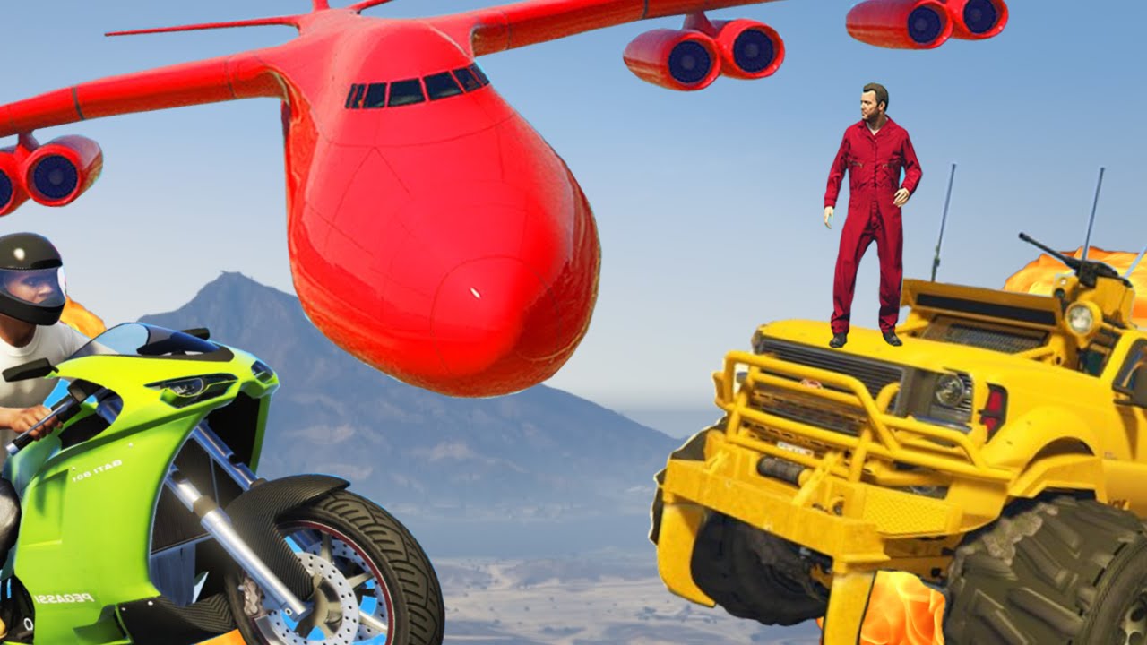 GTA 5 BEST MOMENTS!! (BEST STUNTS, Wins Compilation) - YouTube