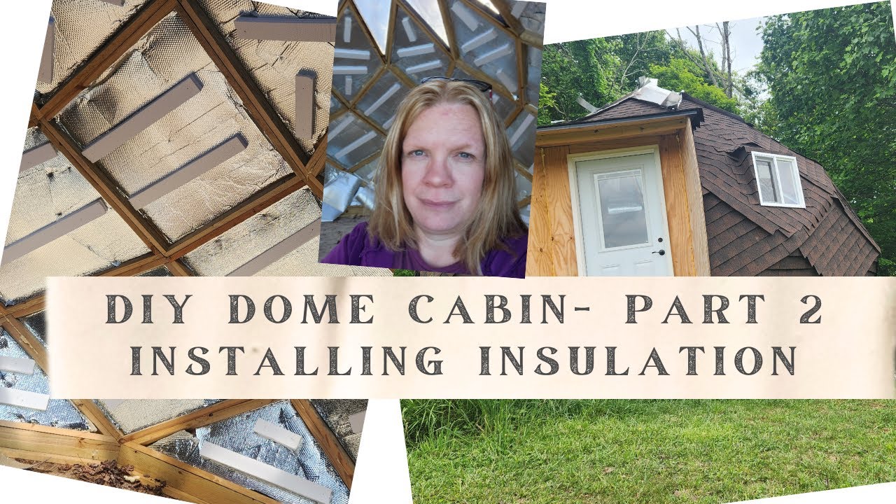 Diy Dome Cabin Zome Project part 2 - YouTube