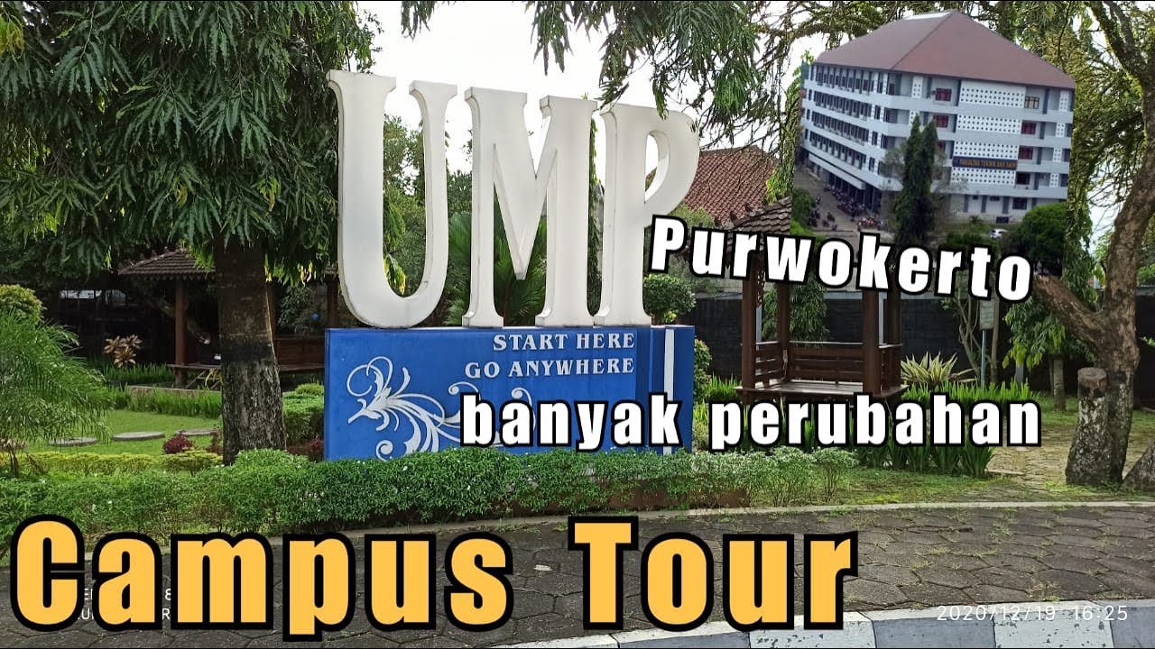 Campus Tour Universitas Muhammadiyah Purwokerto - YouTube