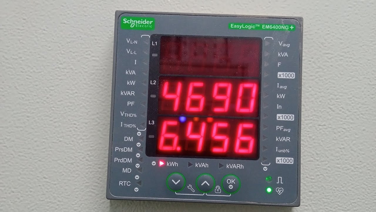 #video | EM6400NG+ meter का प्रोग्राम कैसे करे (setting em6400 meter ...