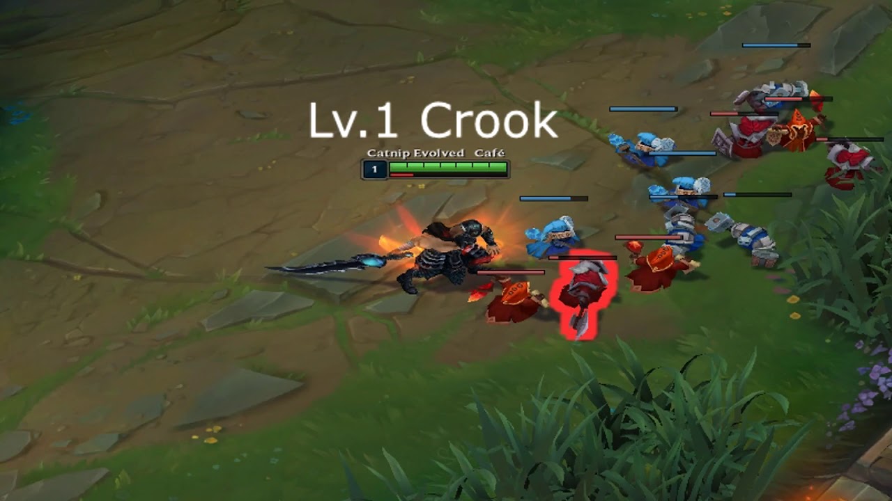 Tryndamere Lv.1 Crook - Lv.35 Boss - YouTube
